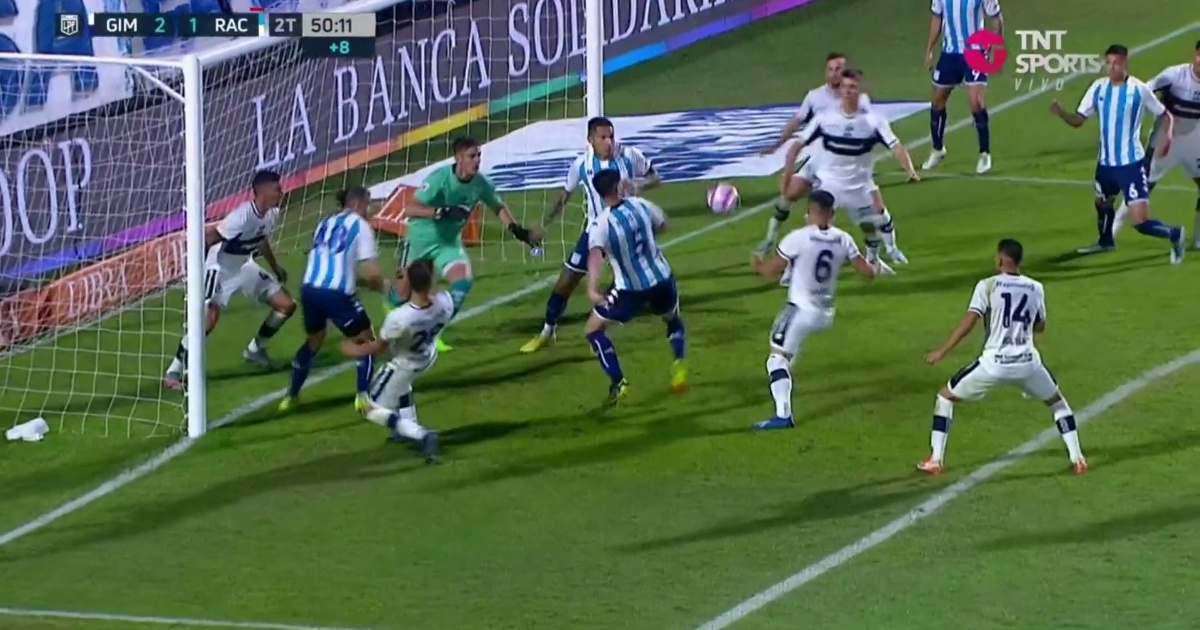 La increíble salvada de Colazo en el final de Gimnasia vs. Racing | TNT ...