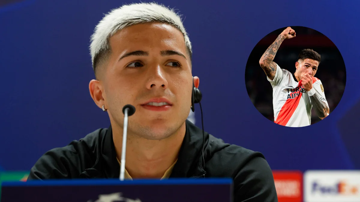 Enzo se acordó de River en la previa de Real Madrid vs. Chelsea por la ...
