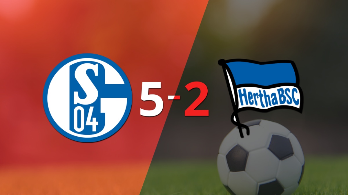 Marius Bülter impulsó la victoria de Schalke 04 frente a Hertha Berlín ...
