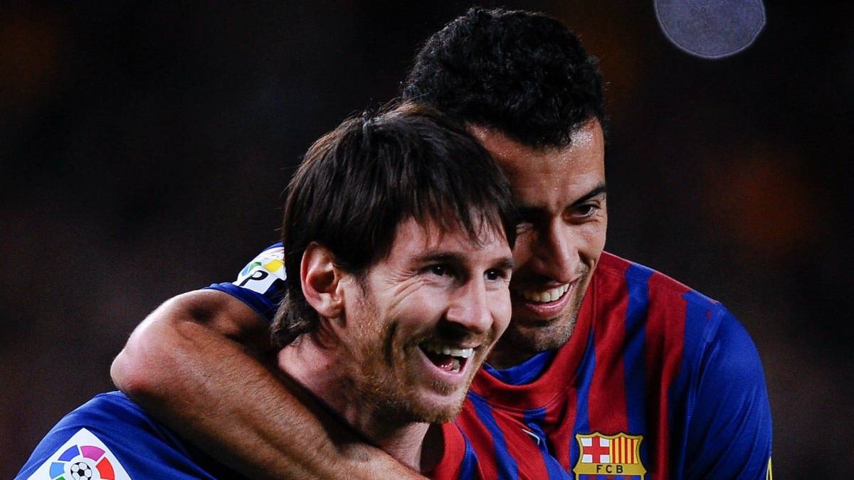 El emotivo mensaje de Messi a Busquets tras anunciar que no seguirá en ...