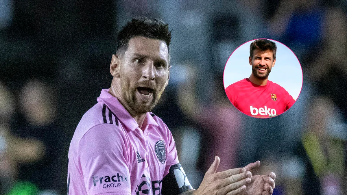 La revelación de Gerard Piqué sobre Lionel Messi en Inter Miami