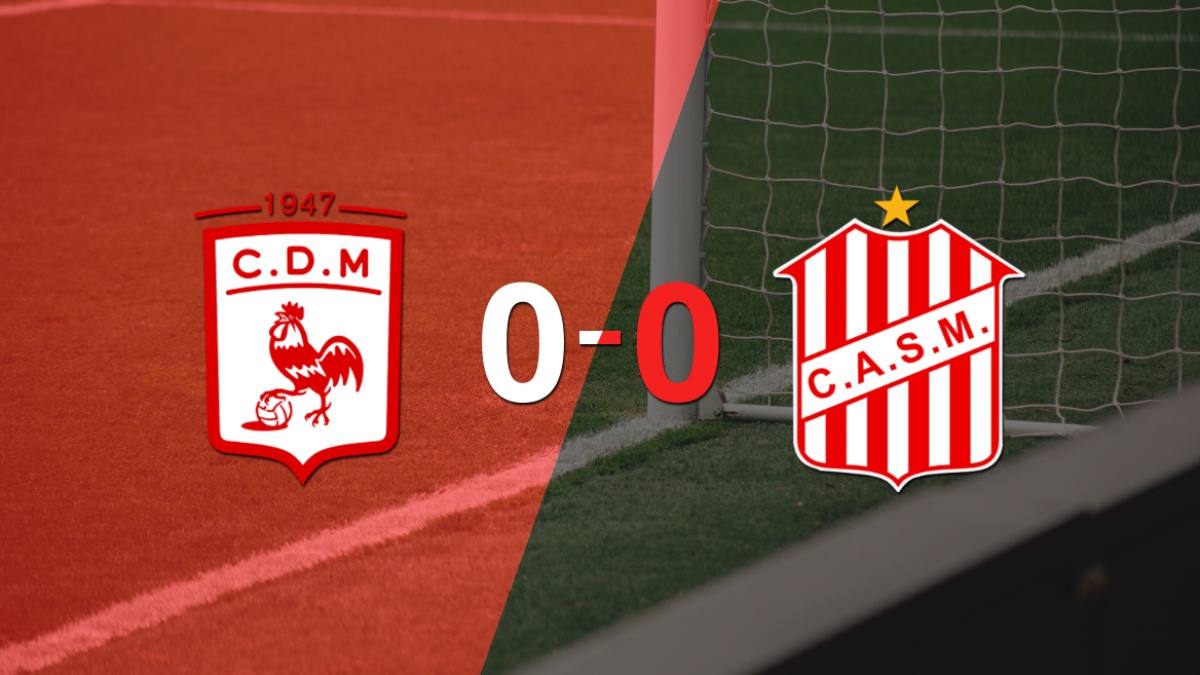Sin muchas emociones, Dep. Morón y San Martín (T) empataron 0-0