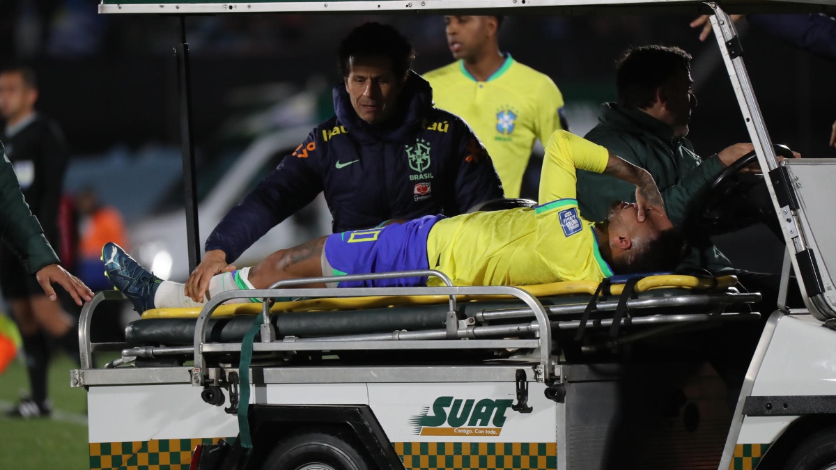 ¿Llega a jugar contra Argentina?: Se confirmó la lesión de Neymar