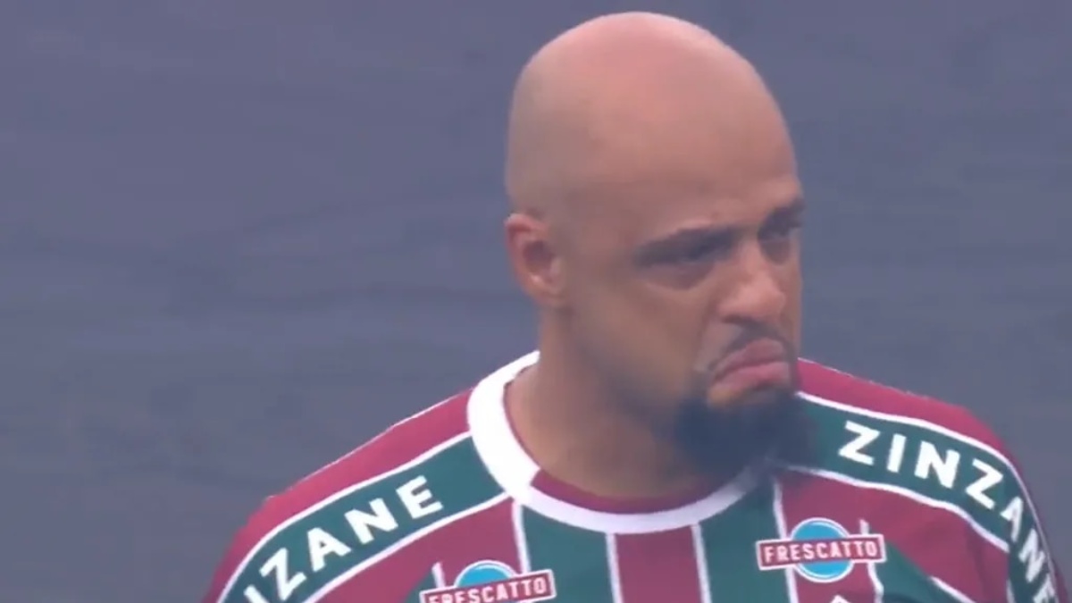 El tremendo gesto de Felipe Melo antes de la final entre Boca y Fluminense