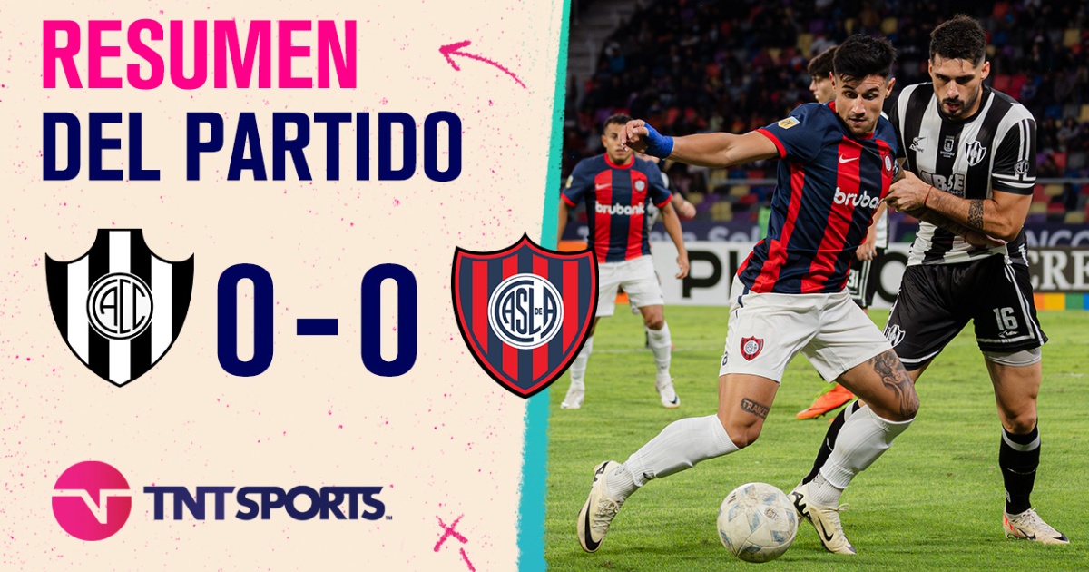 Resumen del partido: Central Córdoba 0-0 San Lorenzo | TNT Sports