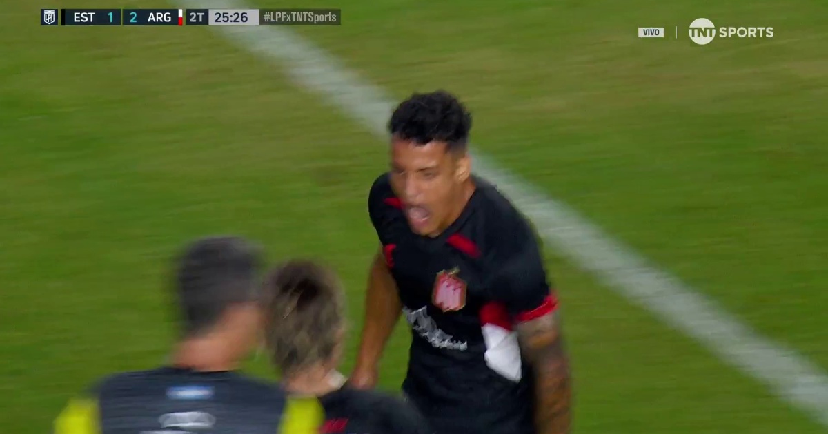 Tiago Palacios metió un golazo para el empate de Estudiantes vs ...