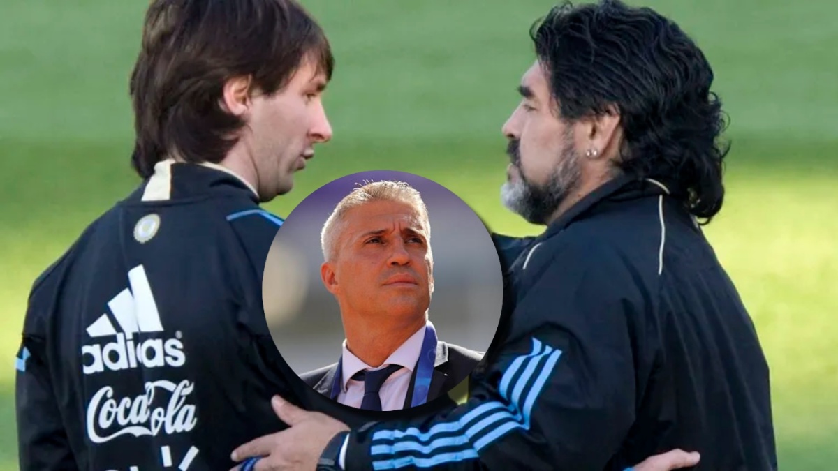 Crespo no dudó al elegir entre Messi y Maradona: "¿Se entiende la ...