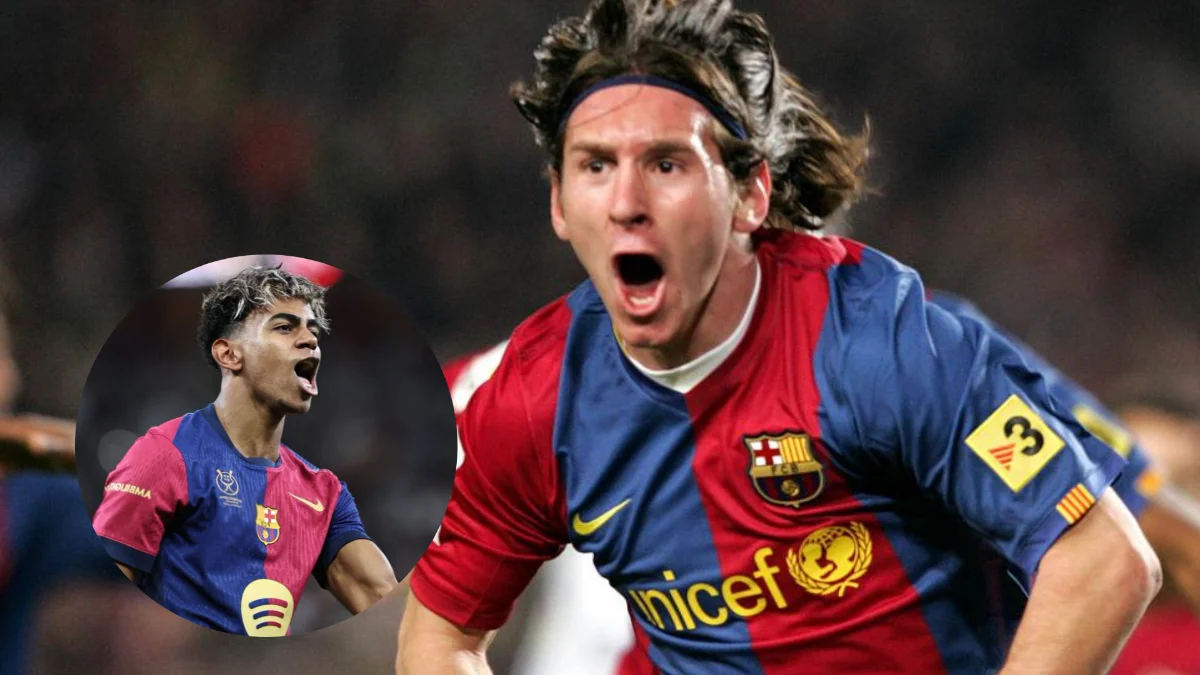 Lionel Messi vs Lamine Yamal: Goles en sus primeros 100 partidos con ...