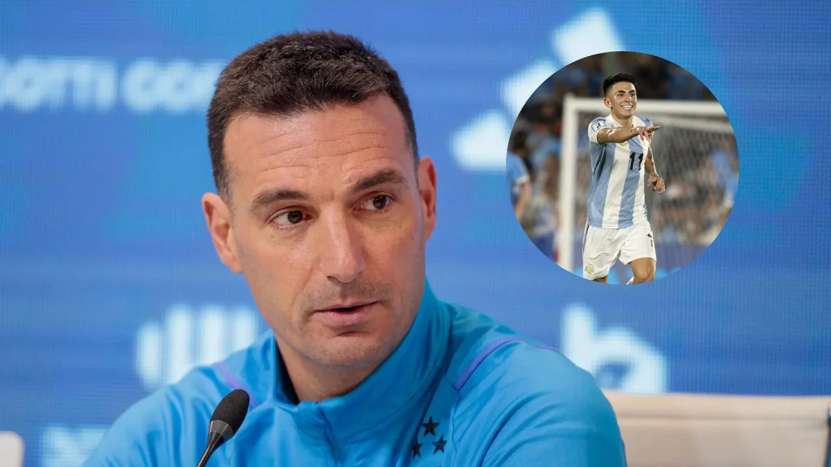 Scaloni sentenció a Almada en la Selección Argentina: "Está..."