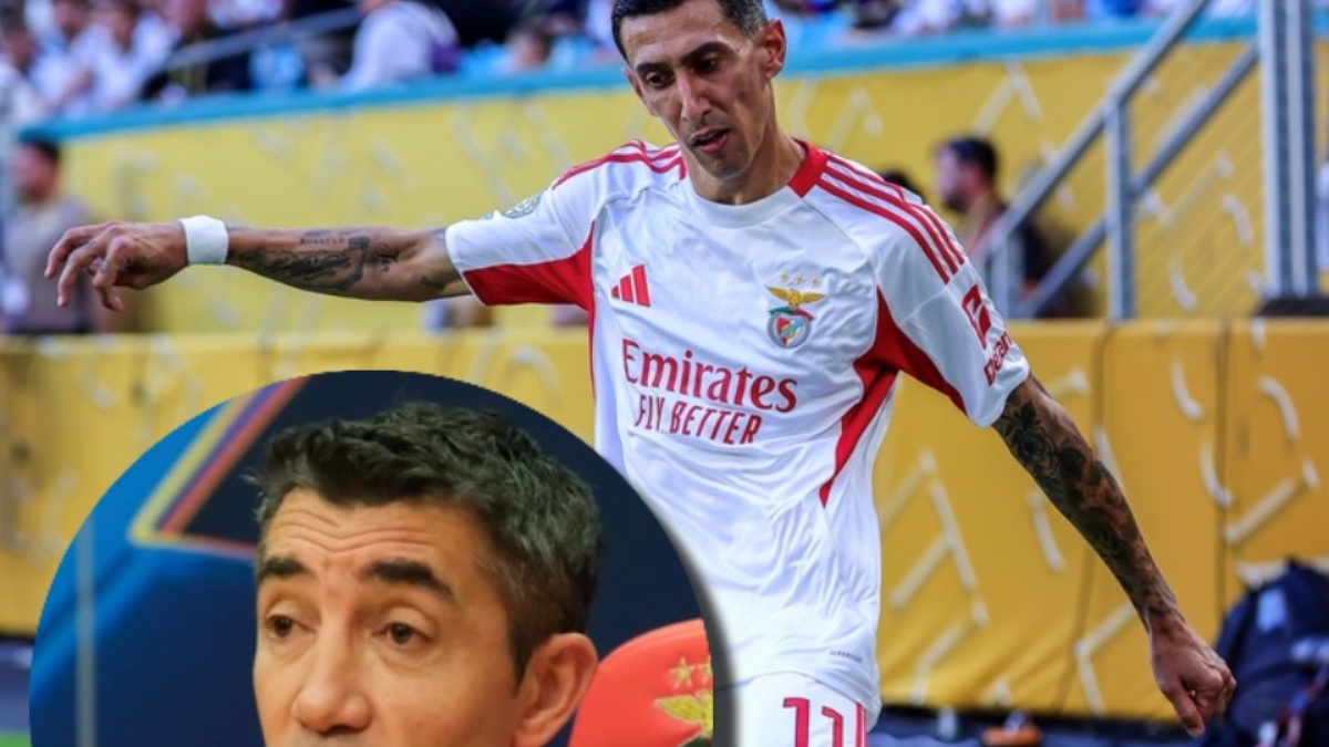 El DT de Benfica no se calló con Di María después de empatar vs. Boca ...