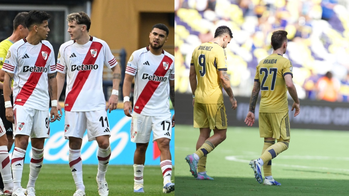 El palazo de la CBF para River y Boca por sus eliminaciones: "Dijeron ...