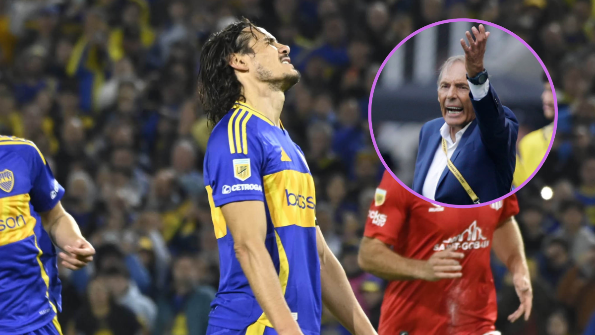 Russo tomó una inesperada decisión con Cavani para Boca vs. Unión