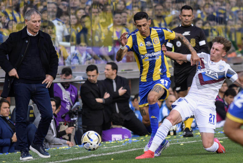 Con la vuelta de Di María, Rosario Central y Godoy Cruz debutaron en el ...