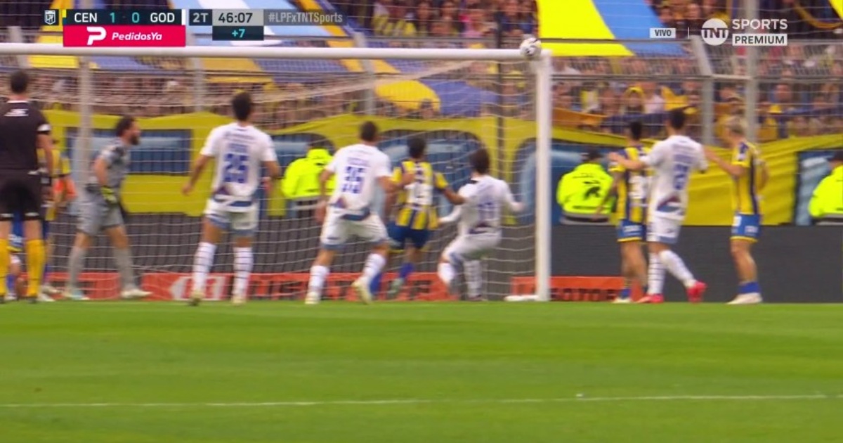 El travesaño salvó a Rosario Central del empate de Godoy Cruz | TNT Sports