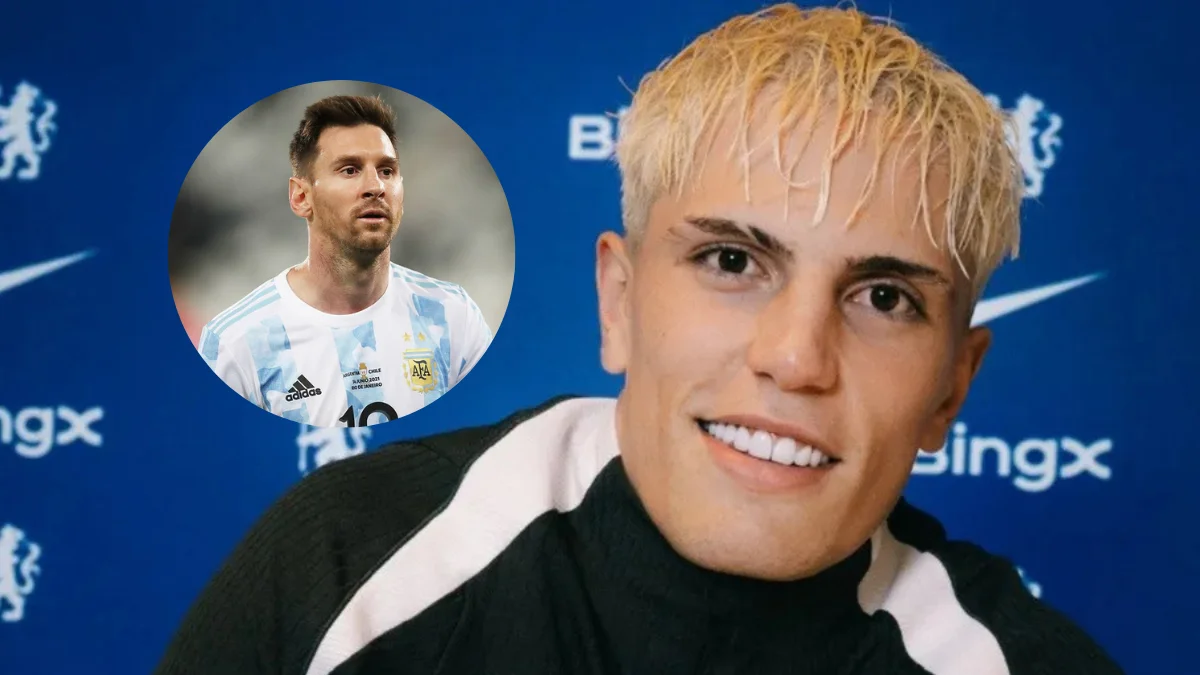 Garnacho reveló que Messi influyó en su llegada al Chelsea: "Me dijo..."