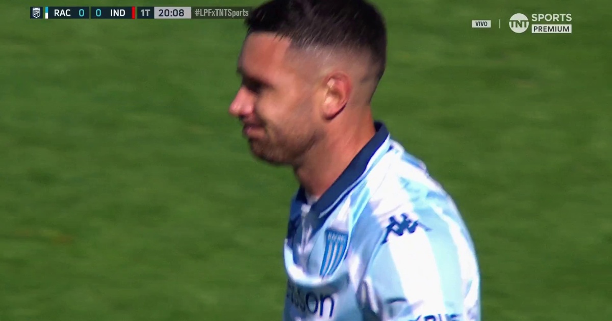 Maravilla Martínez tuvo el primero para Racing vs. Independiente | TNT ...
