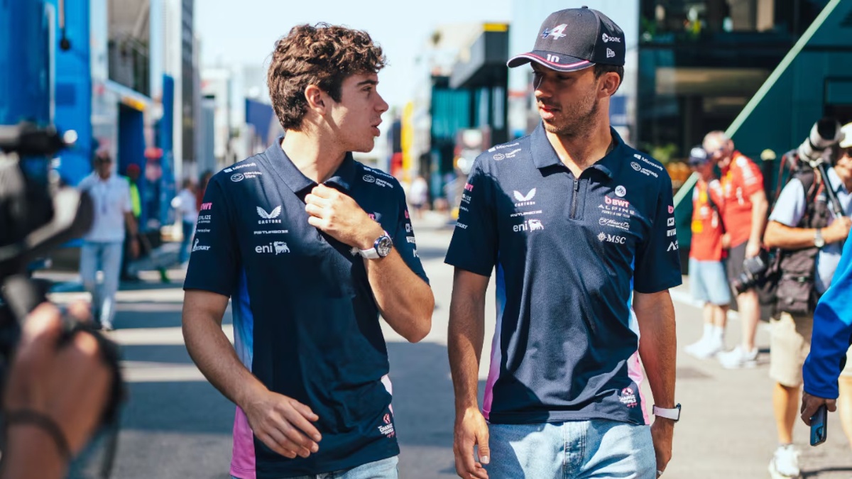 El mensaje de Pierre Gasly a Franco Colapinto tras el anuncio de Alpine ...