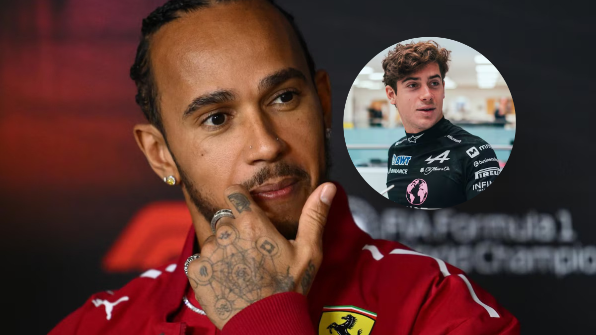 El pedido de Franco Colapinto a Lewis Hamilton que sorprendió en Boca ...
