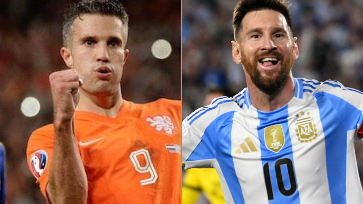 Robin van Persie sorprendió sobre Messi en la Selección Argentina: "Esa ...