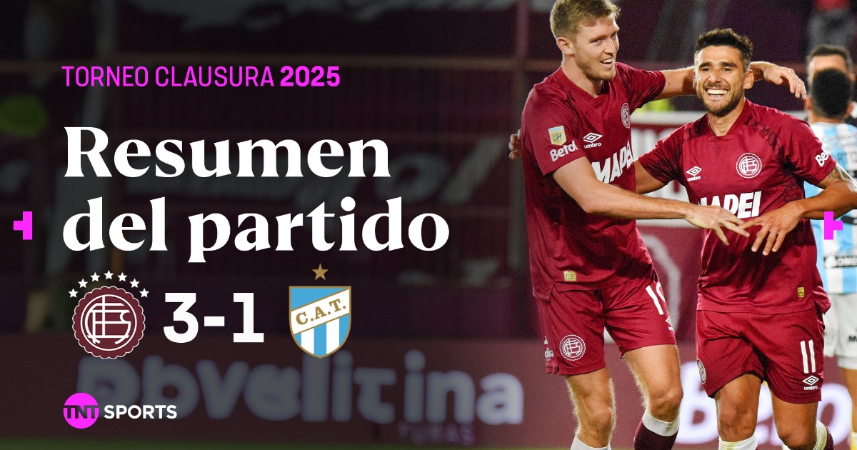 Lanús goleó 3-1 a Atlético Tucumán | TNT Sports