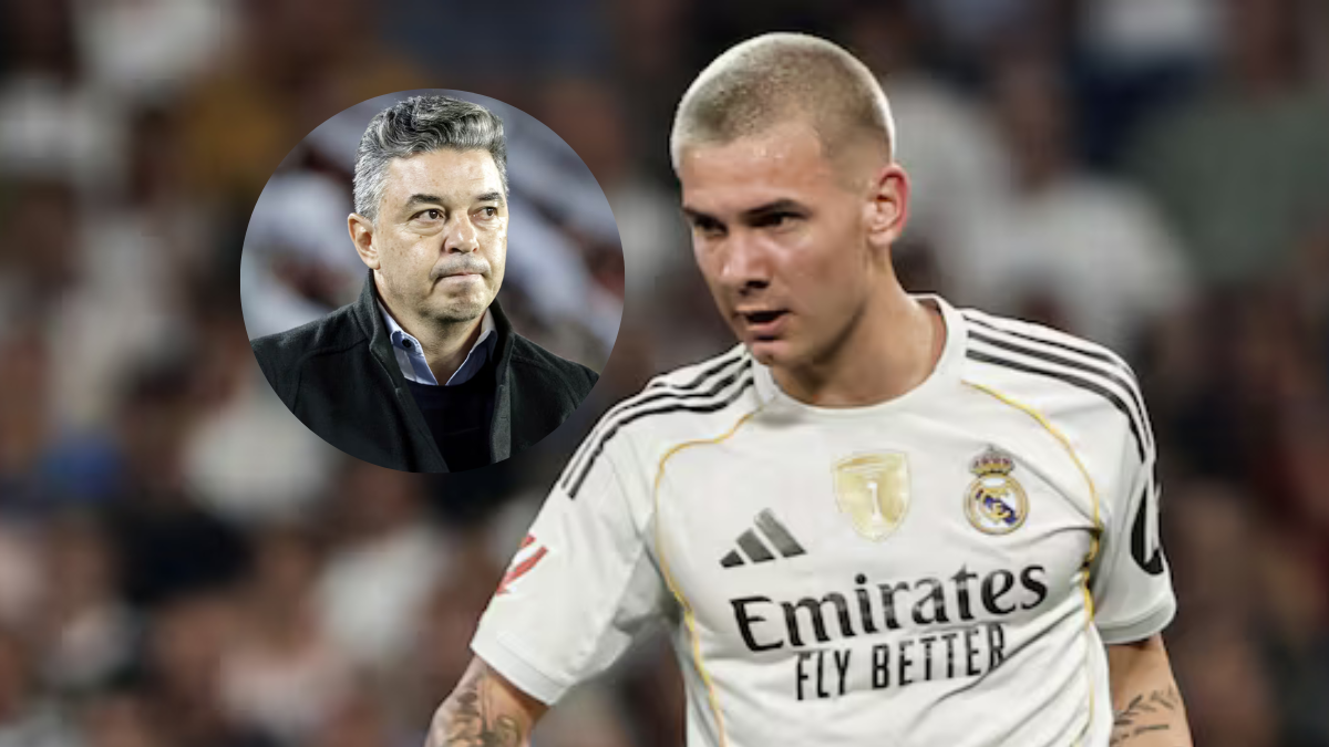 El mensaje de Mastantuono a Gallardo por el presente de River: "Tiene..."