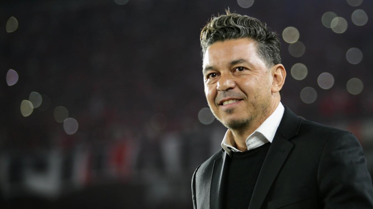 Marcelo Gallardo festejó en medio de la eliminación de Rosario Central