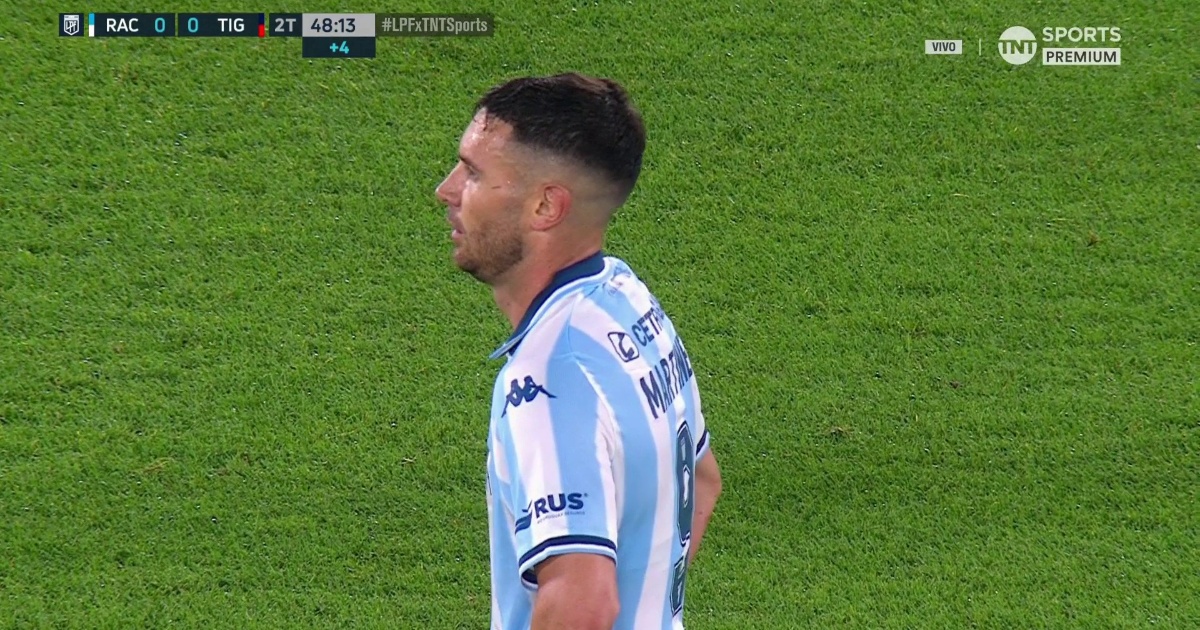 Maravilla Martínez se perdió el triunfo de Racing vs. Tigre | TNT Sports