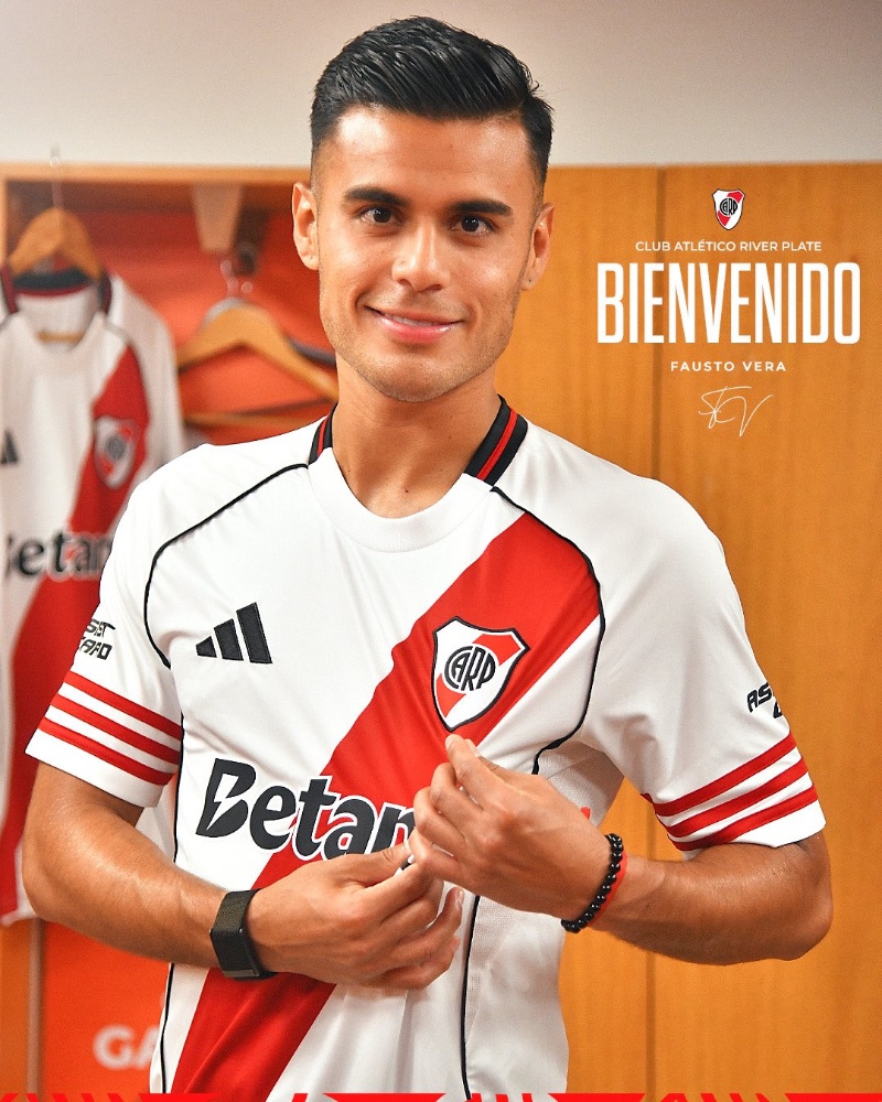 La frase de Fausto Vera en su presentación en River que enojó en Boca ...